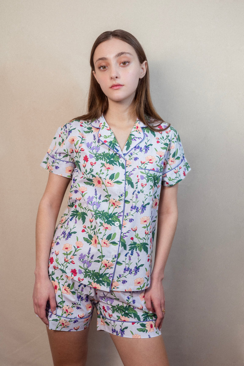 Luxury Sleep Set - Cotton Pajamas | Denise Rae – denise rae